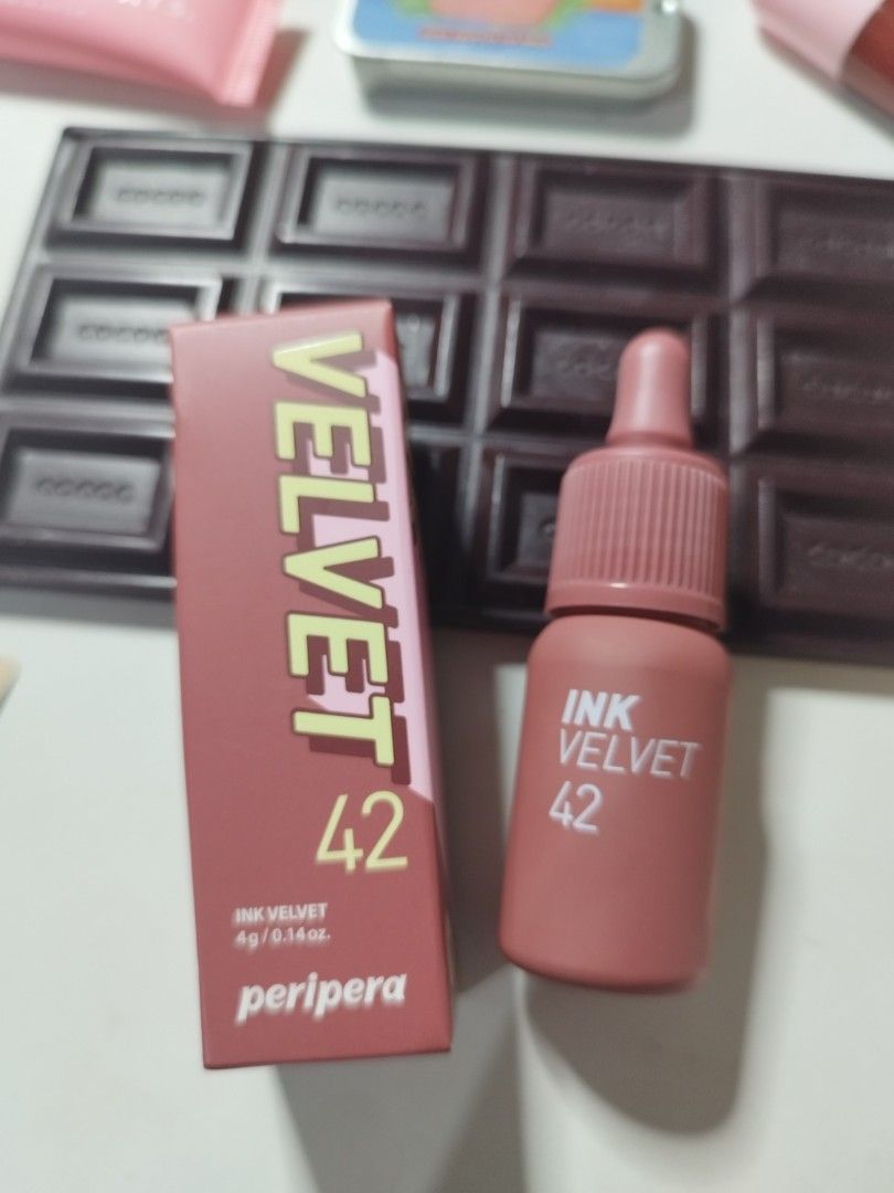 Peripera Ink Velvet Tink in 42 Pinkish Nude, Beauty & Personal Care ...