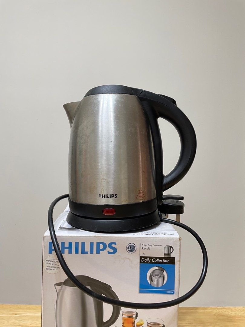 Philips 1.5L Stainless Steel Kettle, TV & Home Appliances, Kitchen Appliances, Kettles & Airpots ...