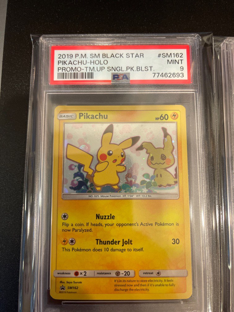 Pikachu PSA 9 slabs, Hobbies & Toys, Toys & Games on Carousell