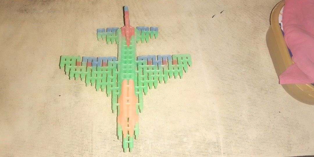 Pinoy Lego F-16 fighting falcon replica, batang 90s, Hobbies & Toys ...