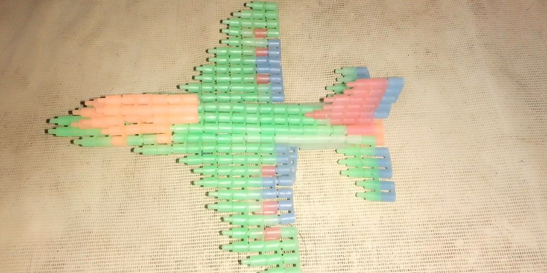 Pinoy Lego F-16 fighting falcon replica, batang 90s, Hobbies & Toys ...