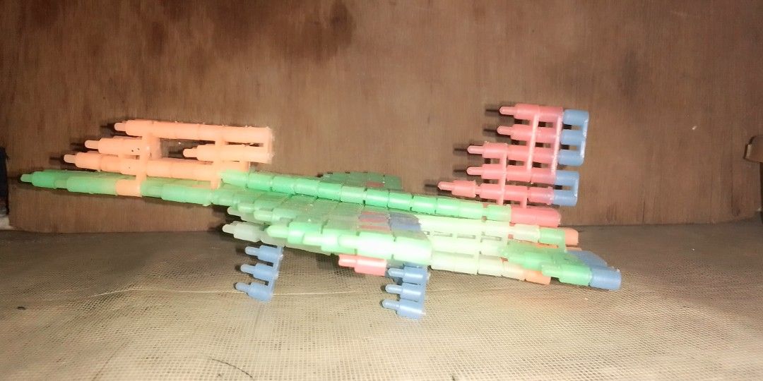 Pinoy Lego F-16 fighting falcon replica, batang 90s, Hobbies & Toys ...