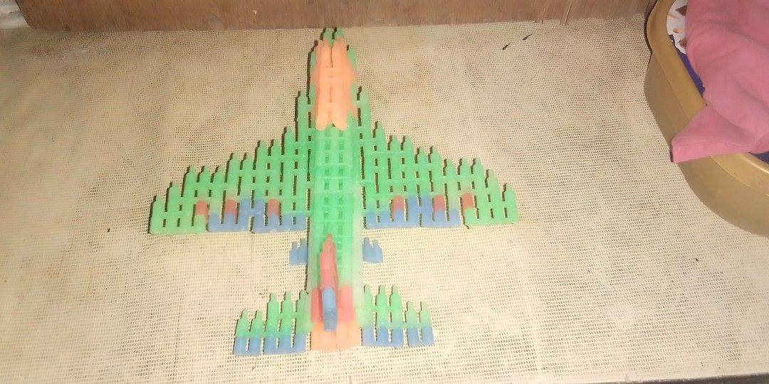 Pinoy Lego F-16 fighting falcon replica, batang 90s, Hobbies & Toys ...