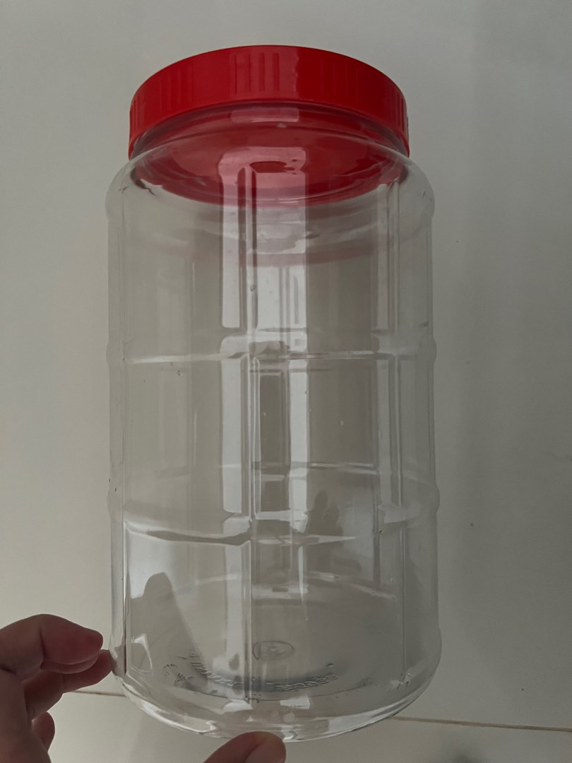 Plastic Container (Height 21cm), Furniture & Home Living, Kitchenware ...