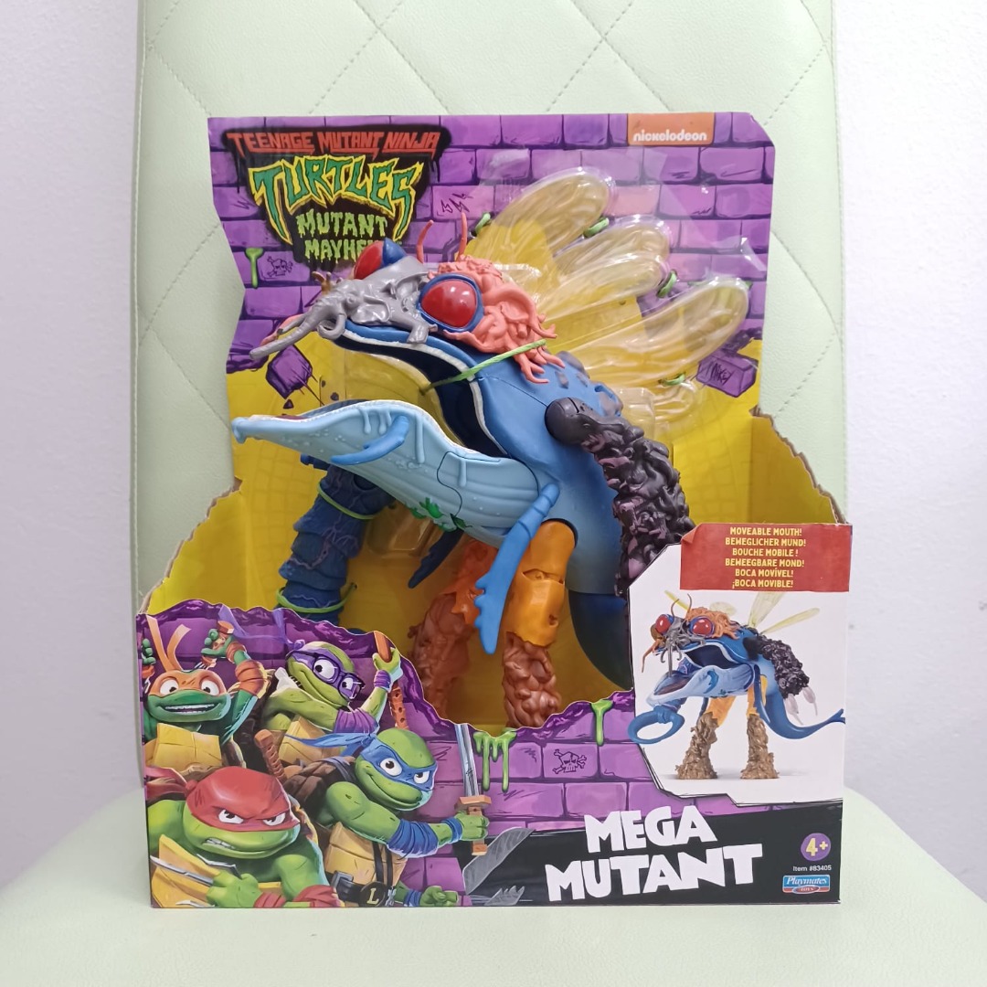 Playmates Toys Teenage Mutant Ninja Turtles: Mutant Mayhem - Mega ...