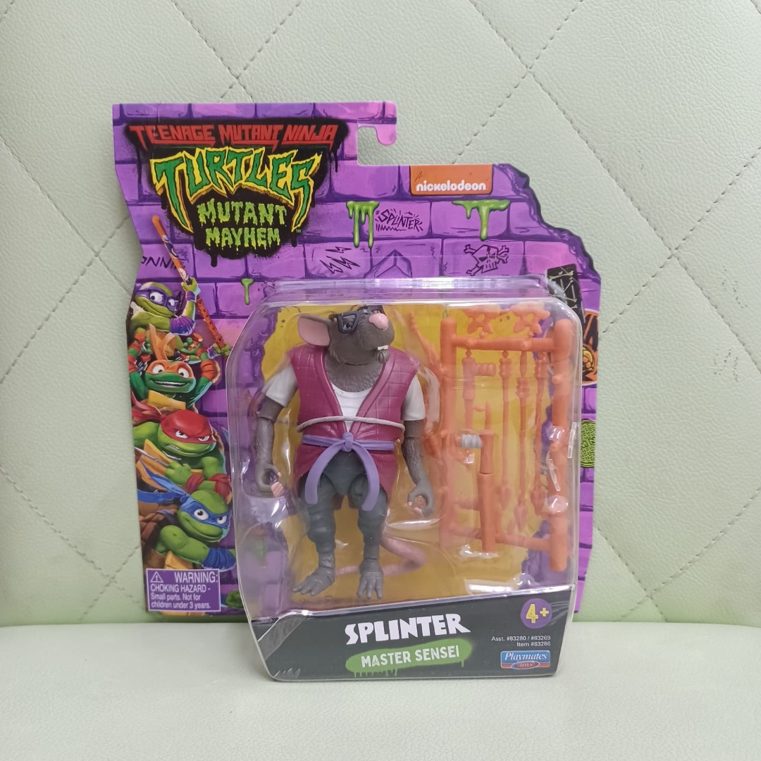Playmates Toys Teenage Mutant Ninja Turtles: Mutant Mayhem - Splinter ...