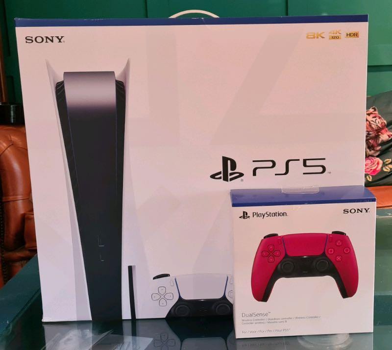 Playstation 5 Disc edition with additional controller BNIB , Video Gaming, Video Game Consoles ...