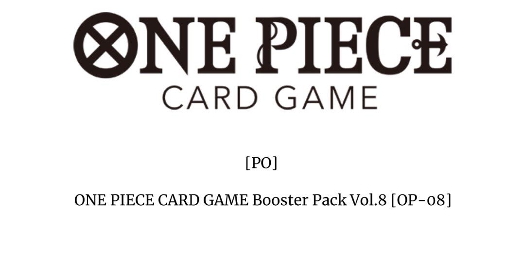[PO] ONE PIECE CARD GAME Booster Pack Vol.8 [OP-08], Hobbies & Toys ...