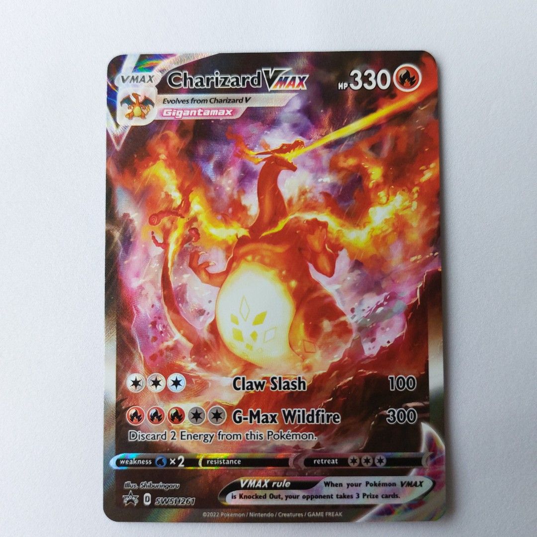 Pokemon Card Charizard VMAX - SWSH261 - SWSH: Sword & Shield Promo ...