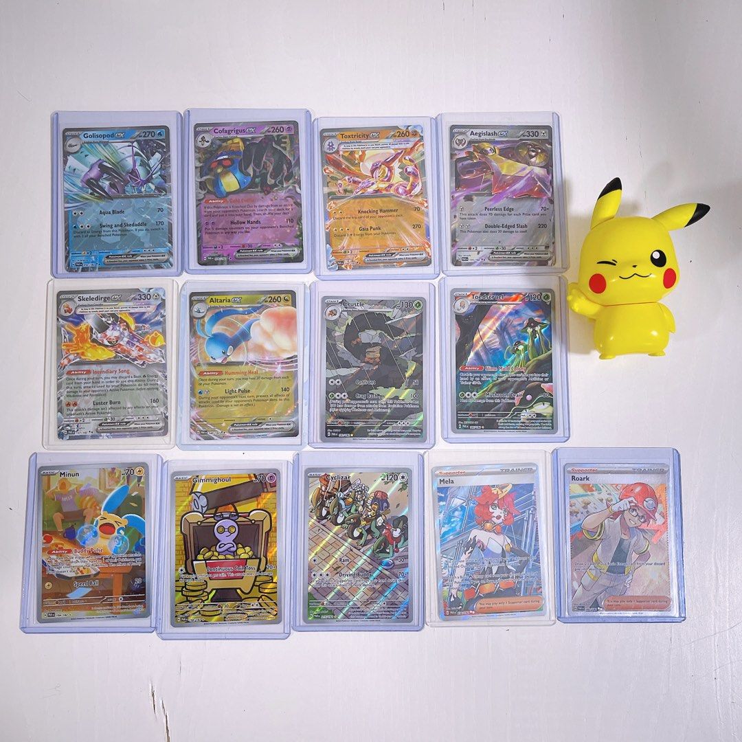 Pokémon cards - Paradox Rift Singles - Roark Trainer - Crustle ...