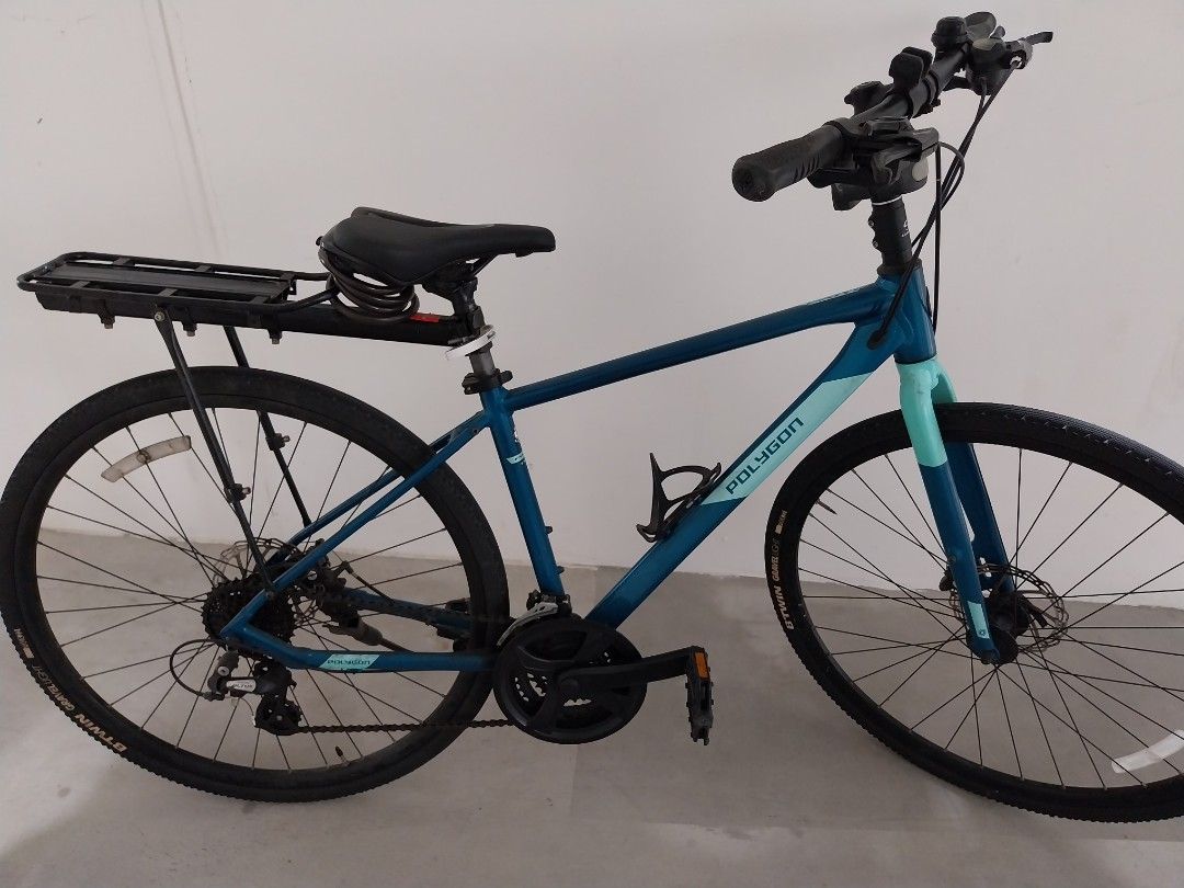 Polygon Path 2 Hybrid Bike, Sports Equipment, Bicycles & Parts ...