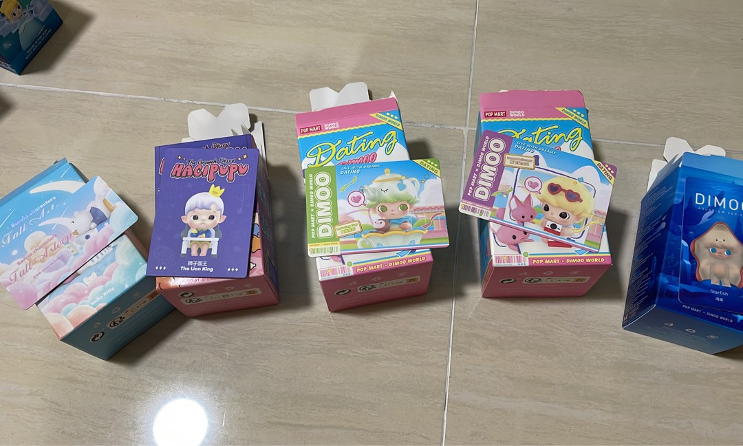 Popmart blind box, Hobbies & Toys, Memorabilia & Collectibles, Vintage ...