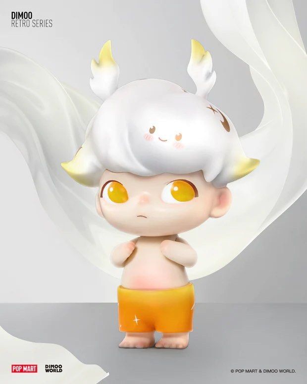 Popmart Dimoo, Angel, Retro series, Hobbies & Toys, Toys & Games on ...