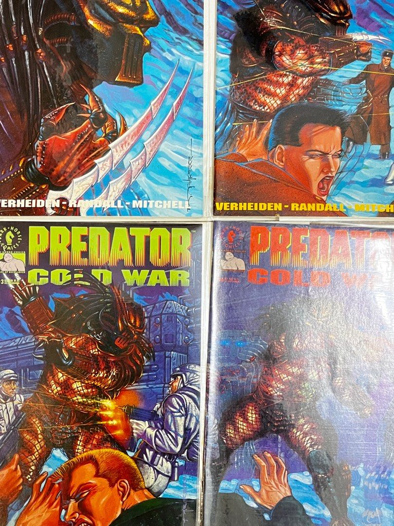 Predator Cold War Comics 1991 FULL SET, Hobbies & Toys, Books ...