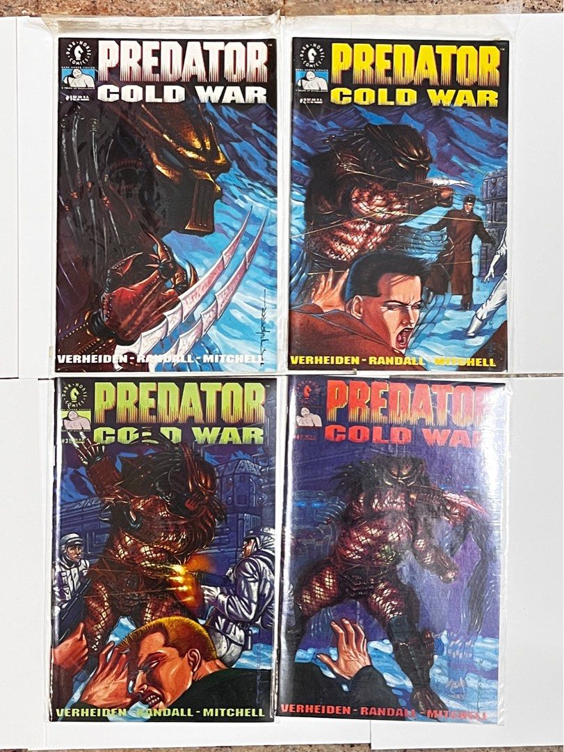 Predator Cold War Comics 1991 FULL SET, Hobbies & Toys, Books ...