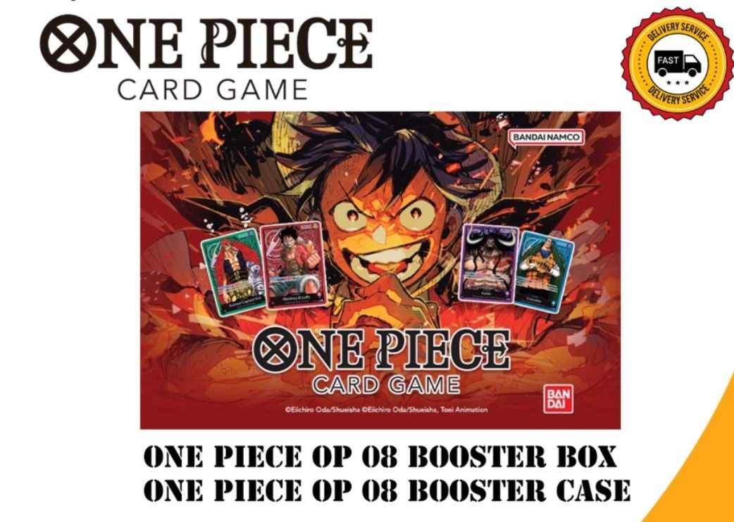 (PREORDER) OnePiece TCG OP08 Booster Case, Hobbies & Toys, Toys & Games ...