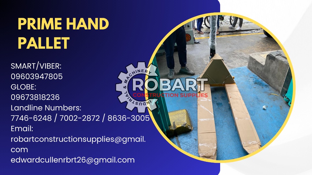 prime hand pallet, Commercial & Industrial, Construction & Building ...