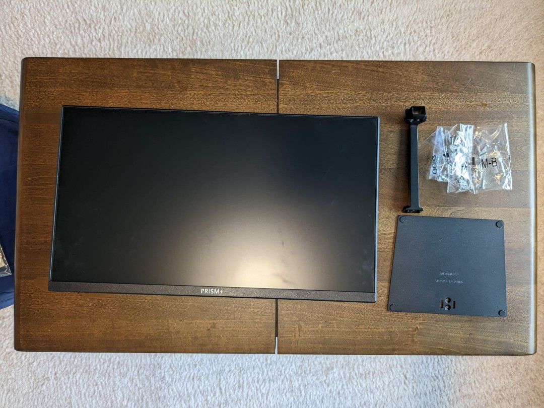 Prism+ W220v Monitor + Arc Stealth Monitor Arm, Computers & Tech, Parts ...