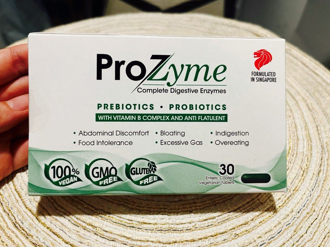 Probiotics / ProZyme Prebiotics and Probiotics / with Vit B, Health ...
