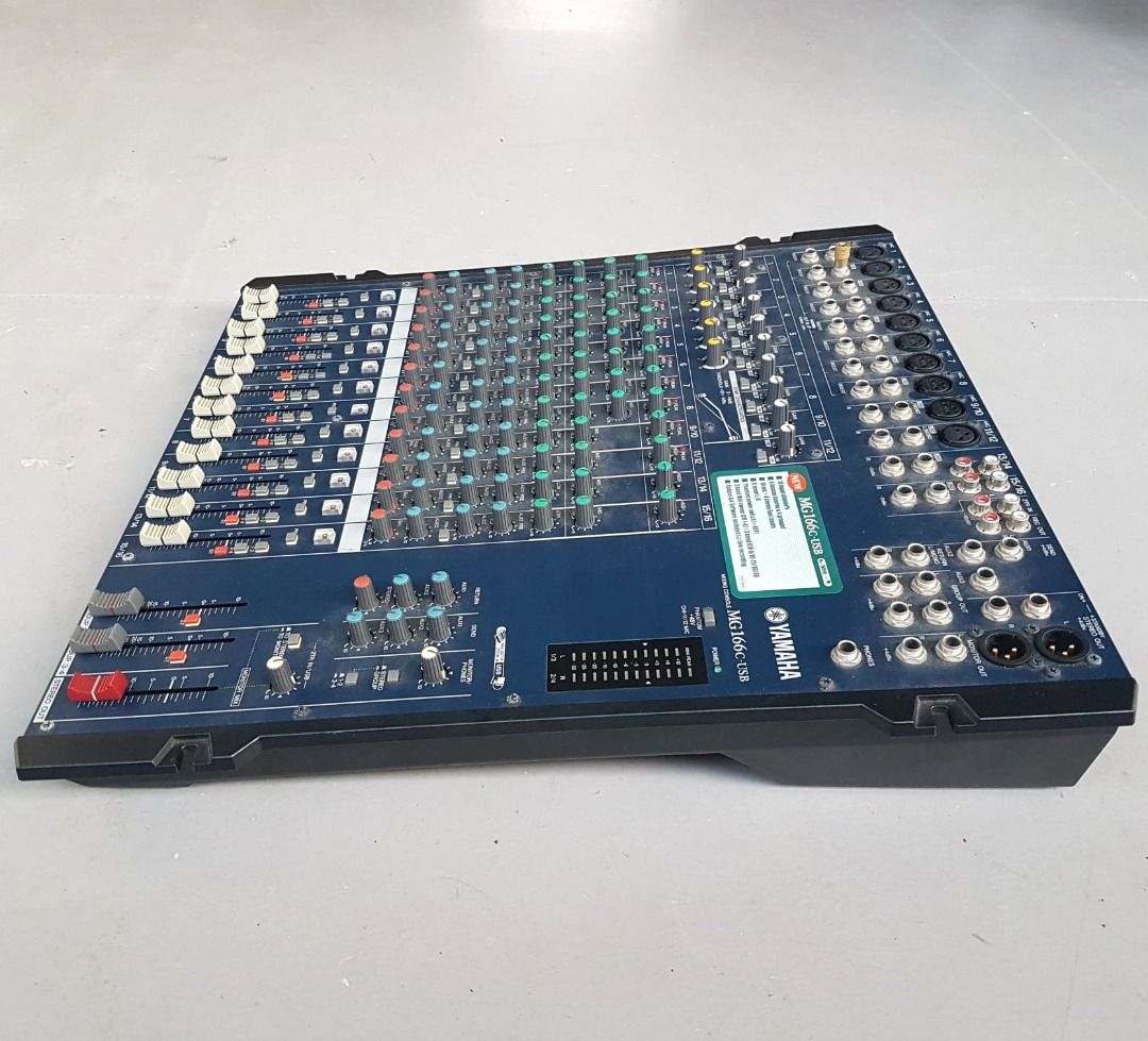 Professional Yamaha Mixing Console MG166C-USB, Art Décor Design, 16 ...