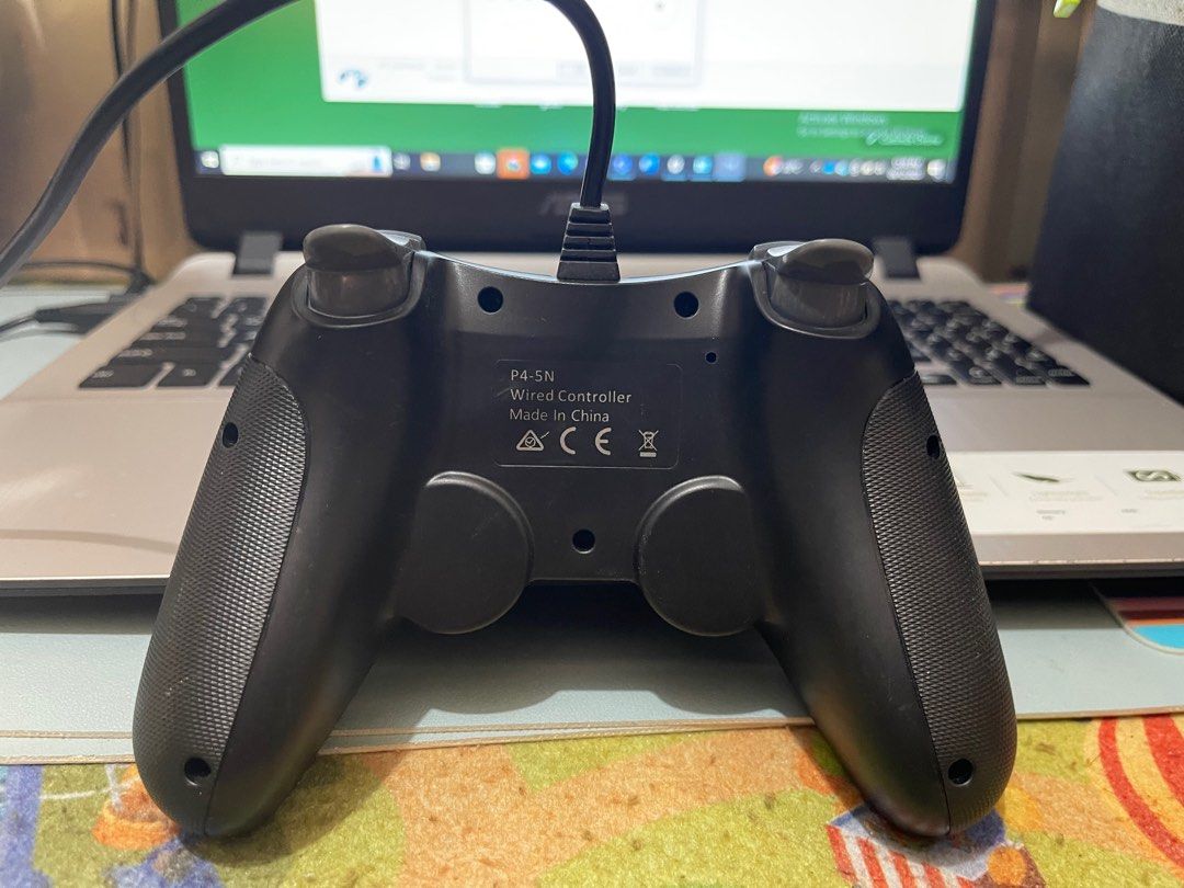 PS4 wired controller from UK good working condition gagamitin na lang ...