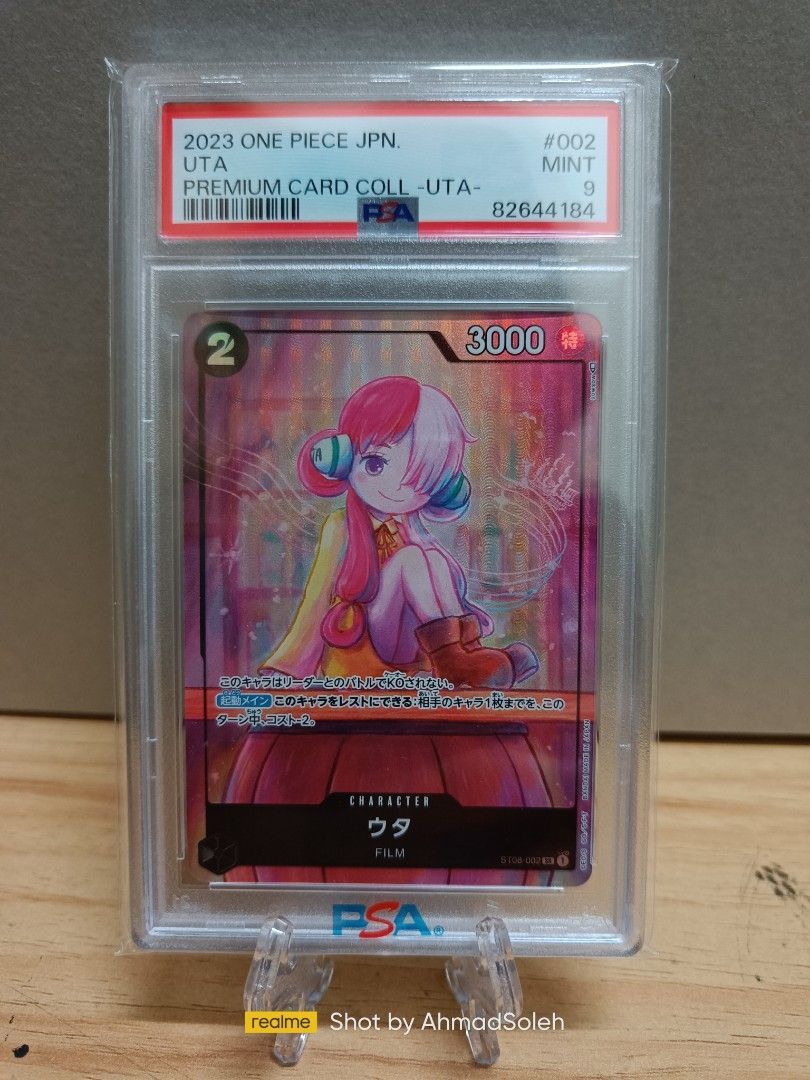 Psa 9 One piece Card game Uta ST08-002 SR Premium Card Collection -Rm250, Hobbies & Toys, Toys ...