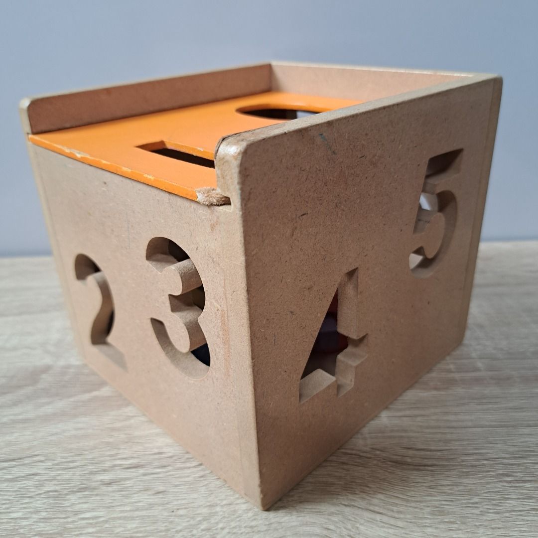 Unicef Sorting Box Number Puzzle | Puzzle Angka Balok Kayu | Wooden ...