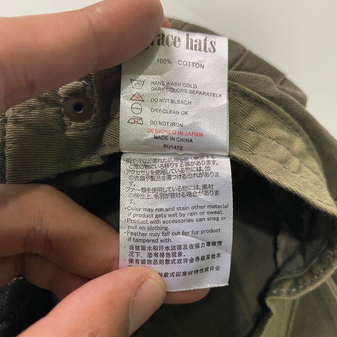 Race-G Designed in Tokyo Patched Re-Worked Palos Cap by Grace, Men's ...