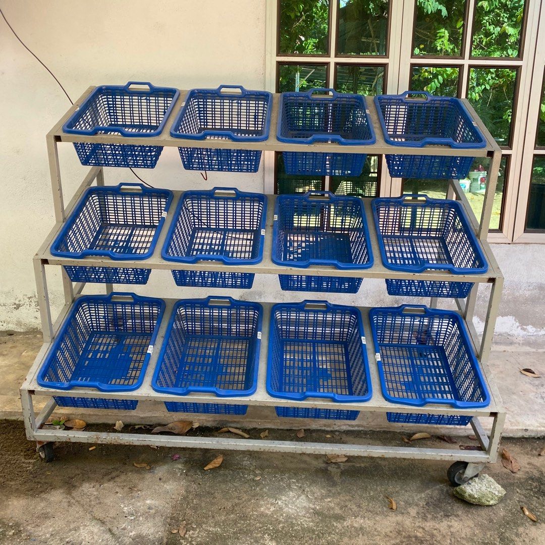 Rak serbaguna/ rak kerepek/ rak barang masak kering kedai runcit ...