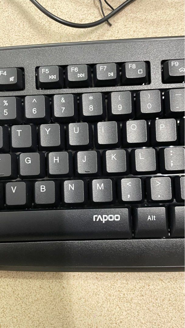 RAPOO NK2600 WIRED KEYBOARD, Computers & Tech, Parts & Accessories ...