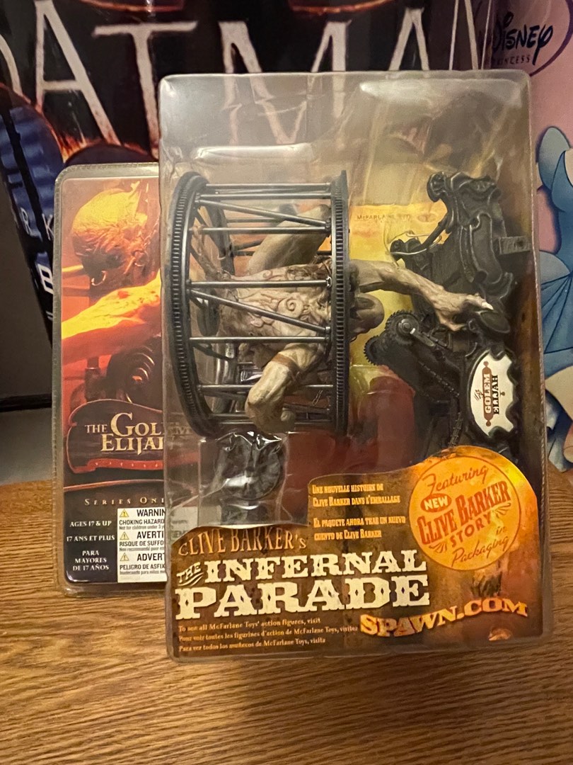 RARE!!!! McFarlane Toys Clive Barkers Infernal Parade Golem Elijah The ...