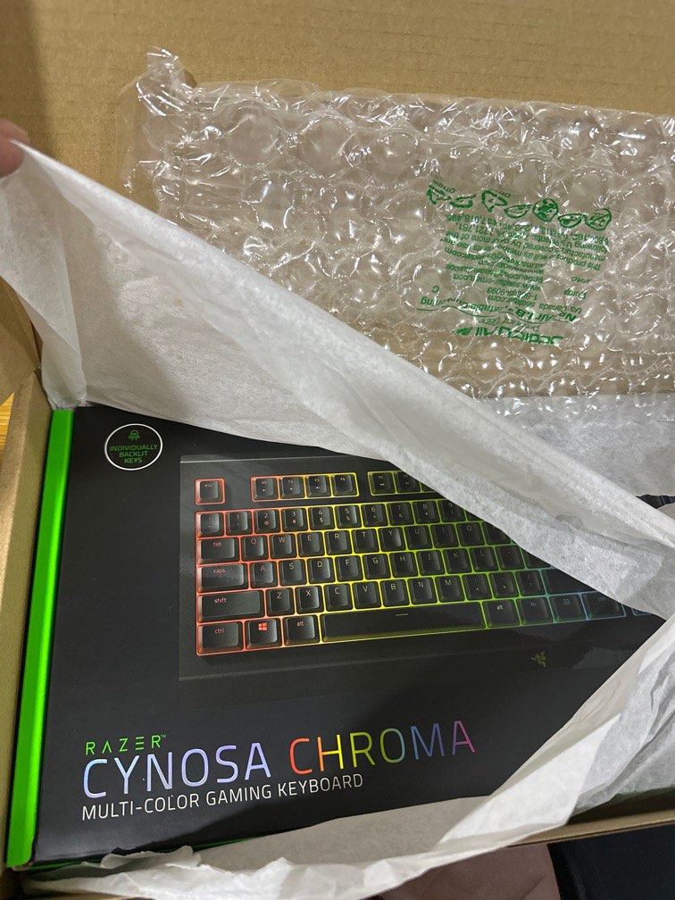 RAZER CYNOSA CHROMA KEYBOARD, Computers & Tech, Parts & Accessories, Computer Keyboard on Carousell