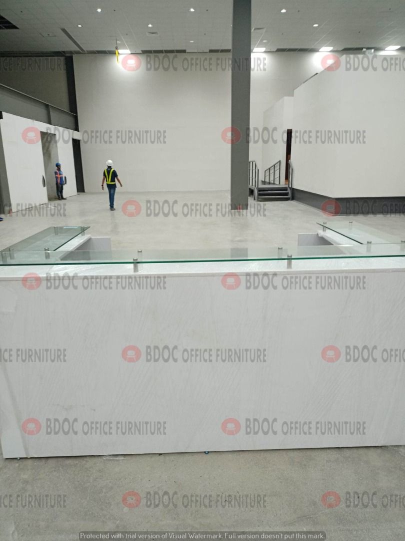 Reception counter for office hotels hospitals / partition / toilet ...