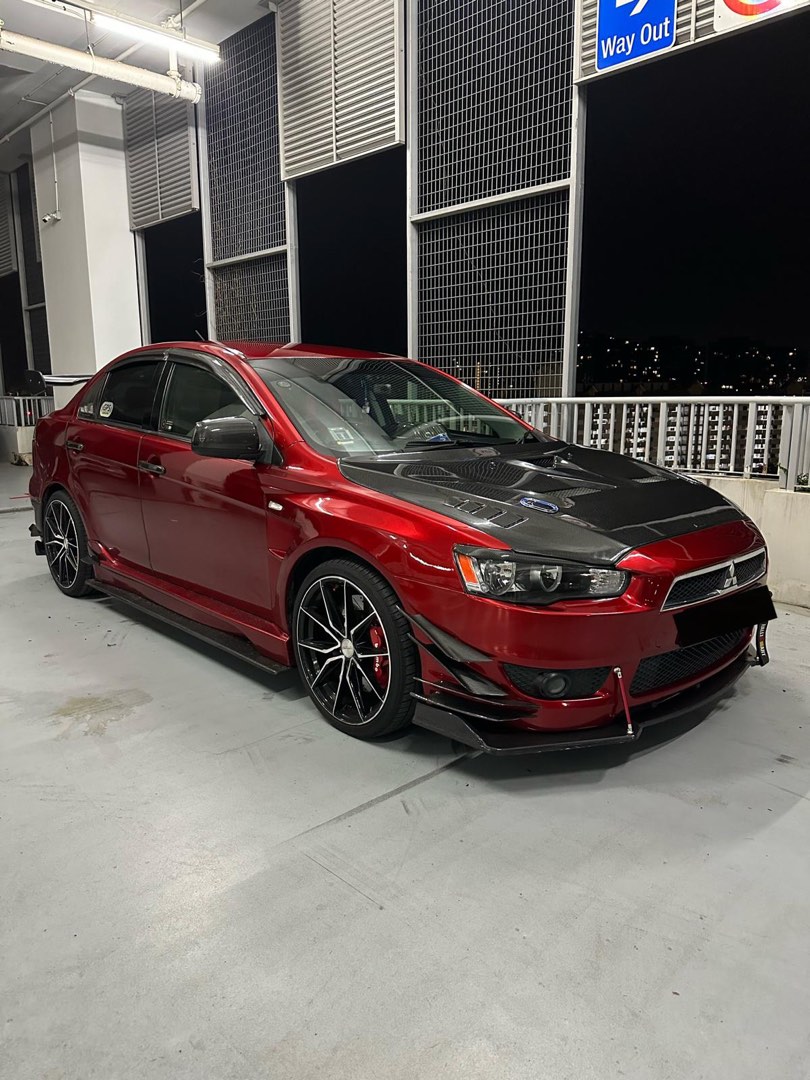 Red Lancer EX, Cars, Car Rental on Carousell