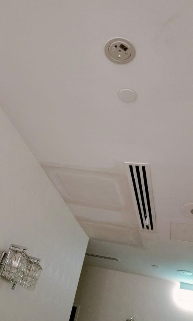 Repair False Ceiling and Partition wall. .tolite ceiling. Box up .air ...