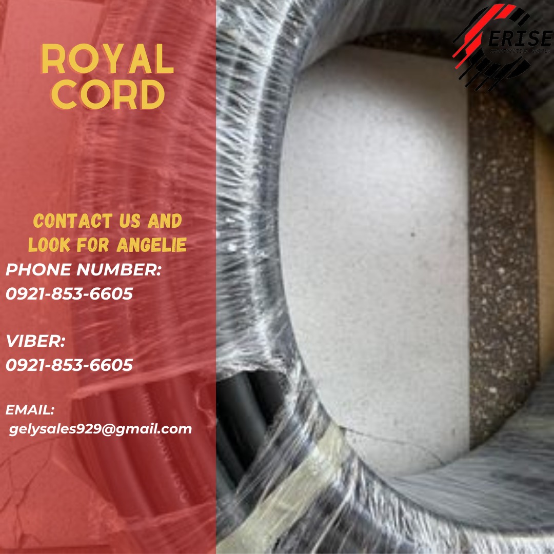 ROYAL CORD PER METER PER ROLL, Commercial & Industrial, Construction ...