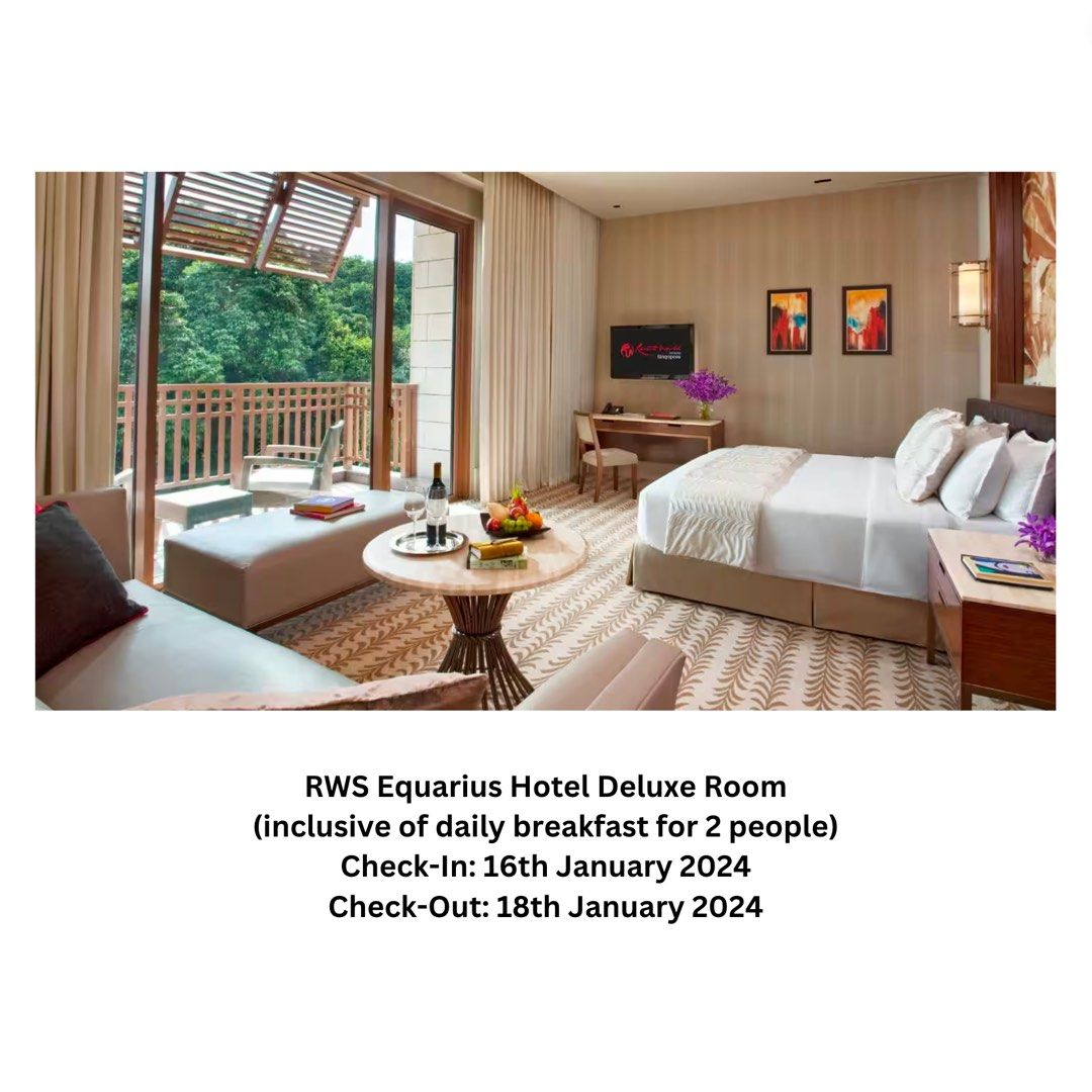 RWS Equarius Hotel (16 to 18 January 2024), Tickets & Vouchers, Local ...