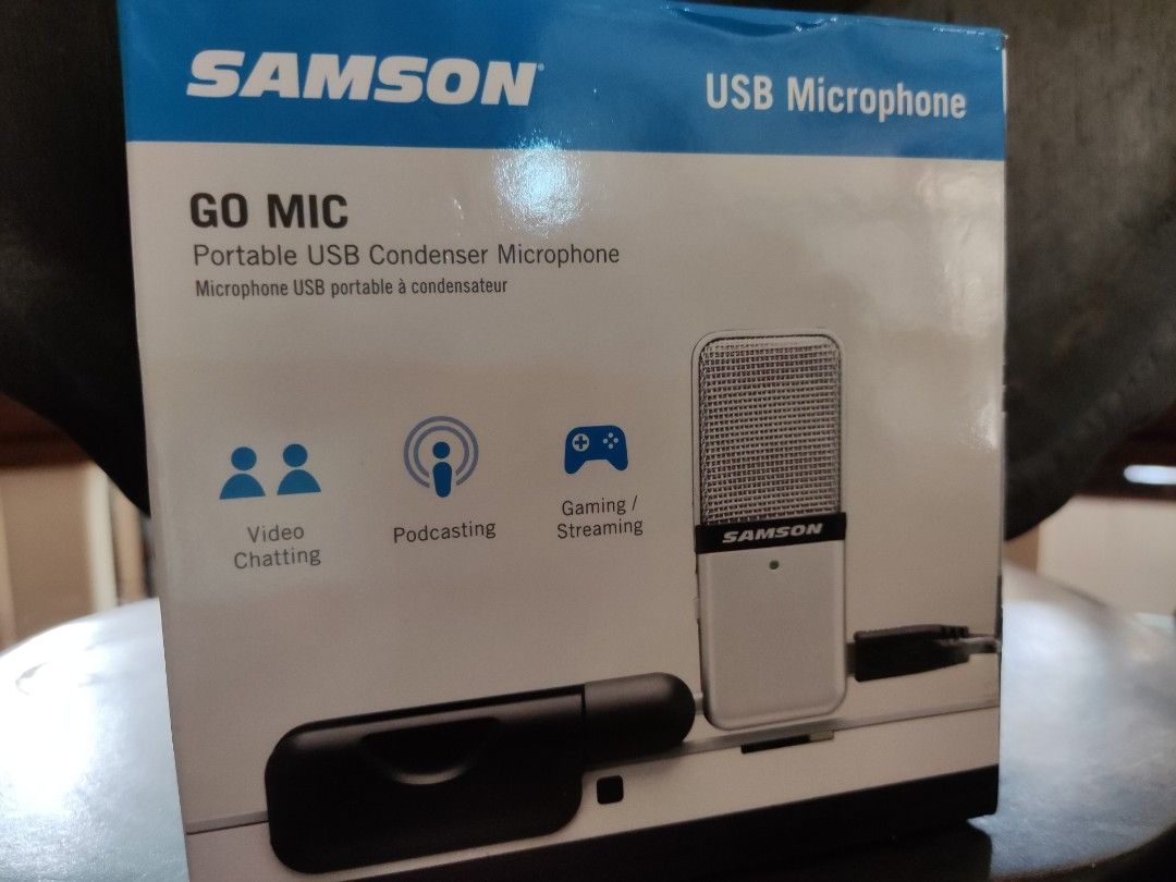 Samson Go Mic USB Microphone, Computers & Tech, Parts & Accessories ...