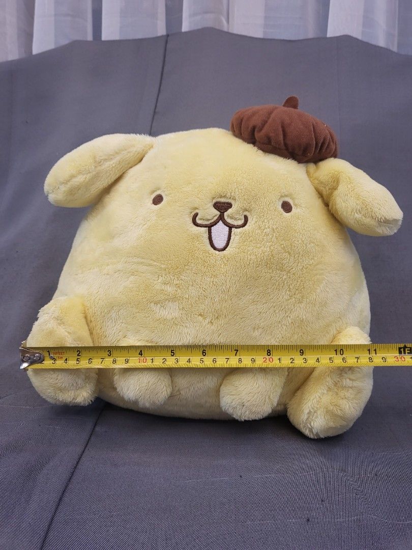 Sanrio Chubby Sitting Pompompurin Stuffed Toy, Hobbies & Toys, Toys ...