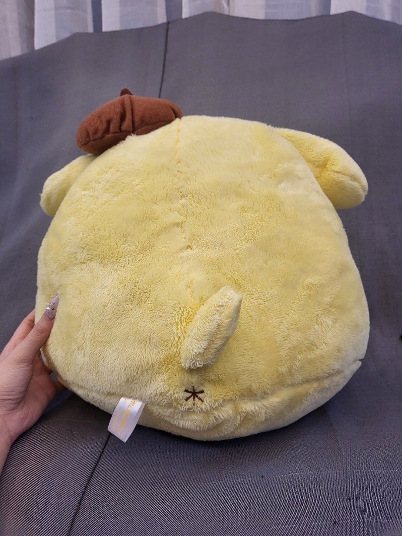Sanrio Chubby Sitting Pompompurin Stuffed Toy, Hobbies & Toys, Toys ...