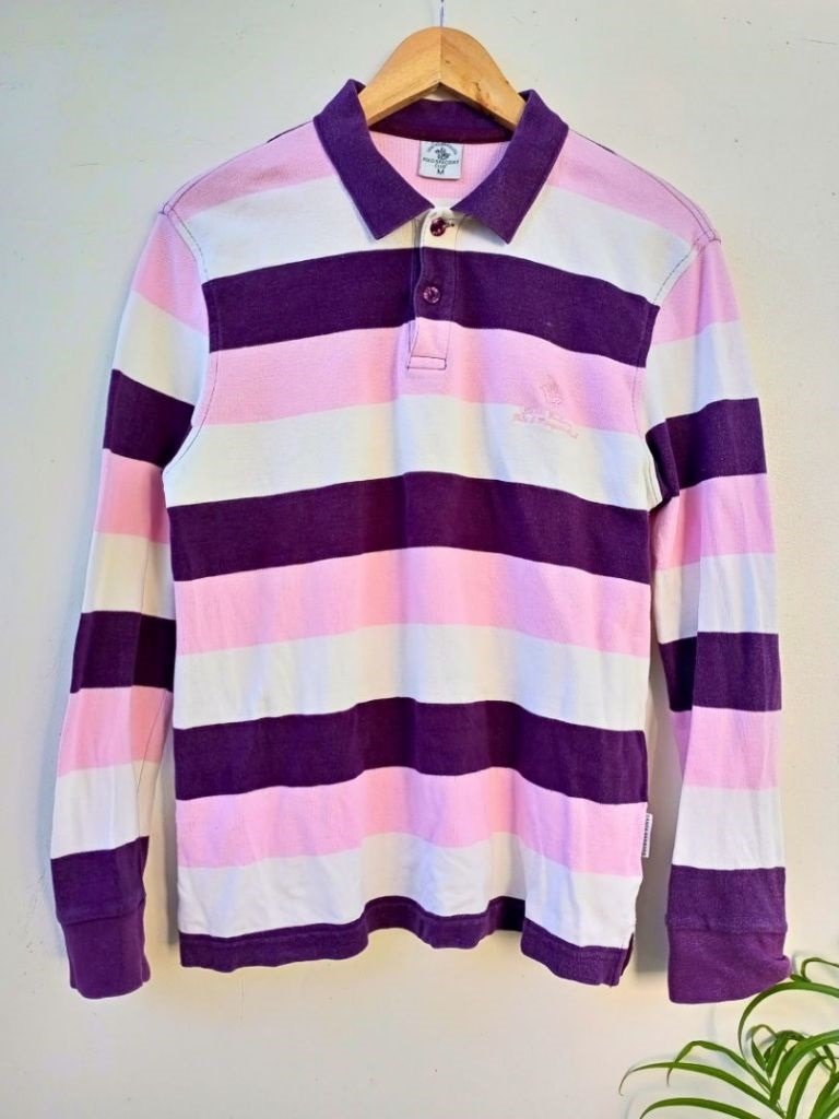 Authentic Santa Barbara Polo & Racquet Club Mens Rugby Long Sleeves ...