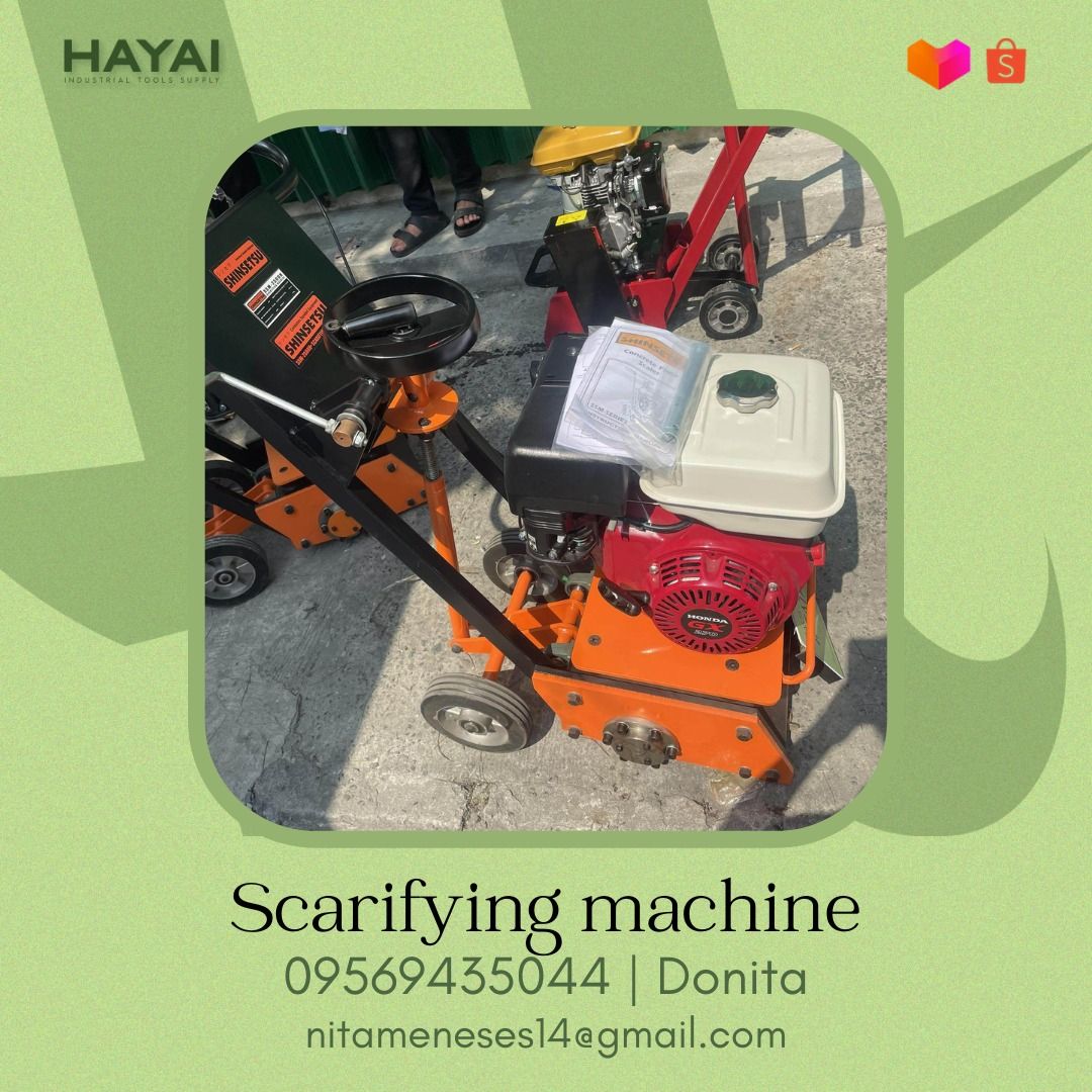 Scarifying machine, Commercial & Industrial, Industrial Equipment on ...