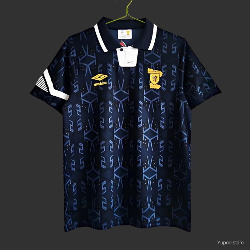 Scotland Retro Home Jersey Shirt 1992/93, Sports Equipment, Sports ...