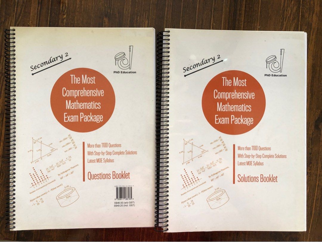 Sec2 maths- phd the most comprehensive Maths, Hobbies & Toys, Books ...
