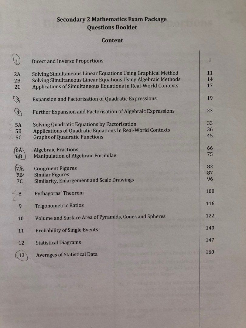 Sec2 maths- phd the most comprehensive Maths, Hobbies & Toys, Books ...