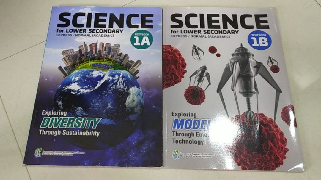 Sec 1 science textbook 1A 1B, Hobbies & Toys, Books & Magazines ...
