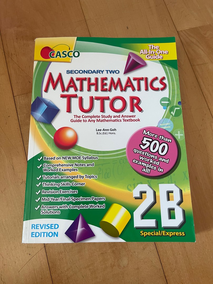 Sec 2-Math assessment book, Hobbies & Toys, Books & Magazines ...