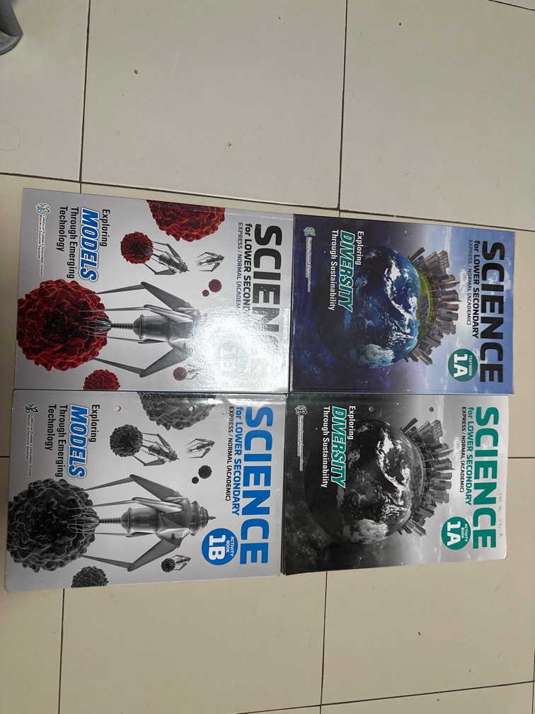 Secondary 1 science textbooks, Hobbies & Toys, Books & Magazines ...