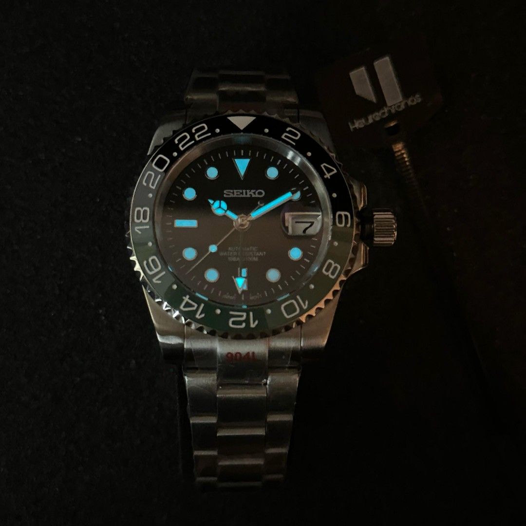 Seiko Mod Sprite GMT, Men's Fashion, Watches & Accessories, Watches on ...