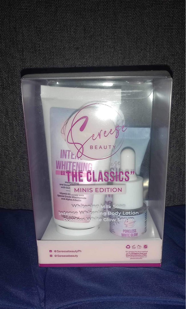 Sereese Minis Lotion, Soap, Serum set, Beauty & Personal Care, Face ...